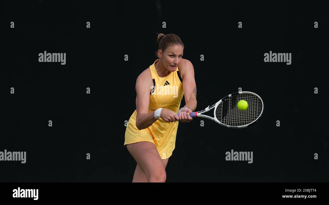 12th June 2024; Lexus Nottingham Tennis Centre, Nottingham, England ...