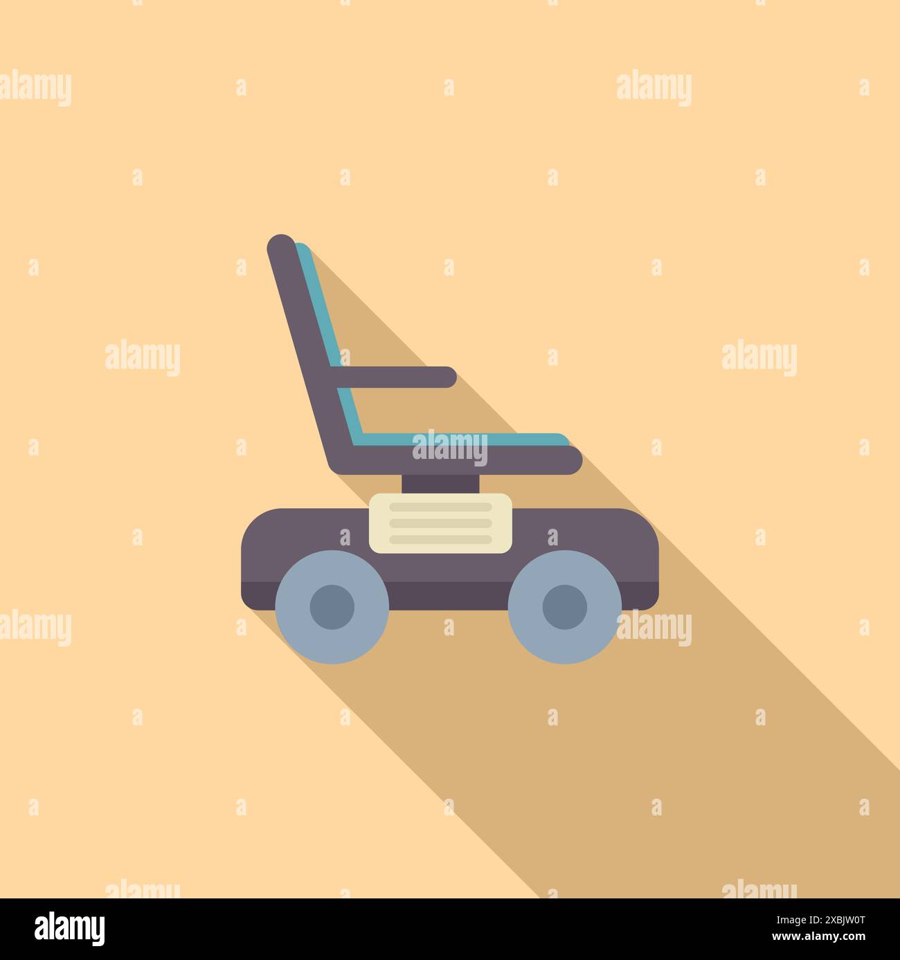 Modern electric wheelchair, offering enhanced mobility and freedom for ...