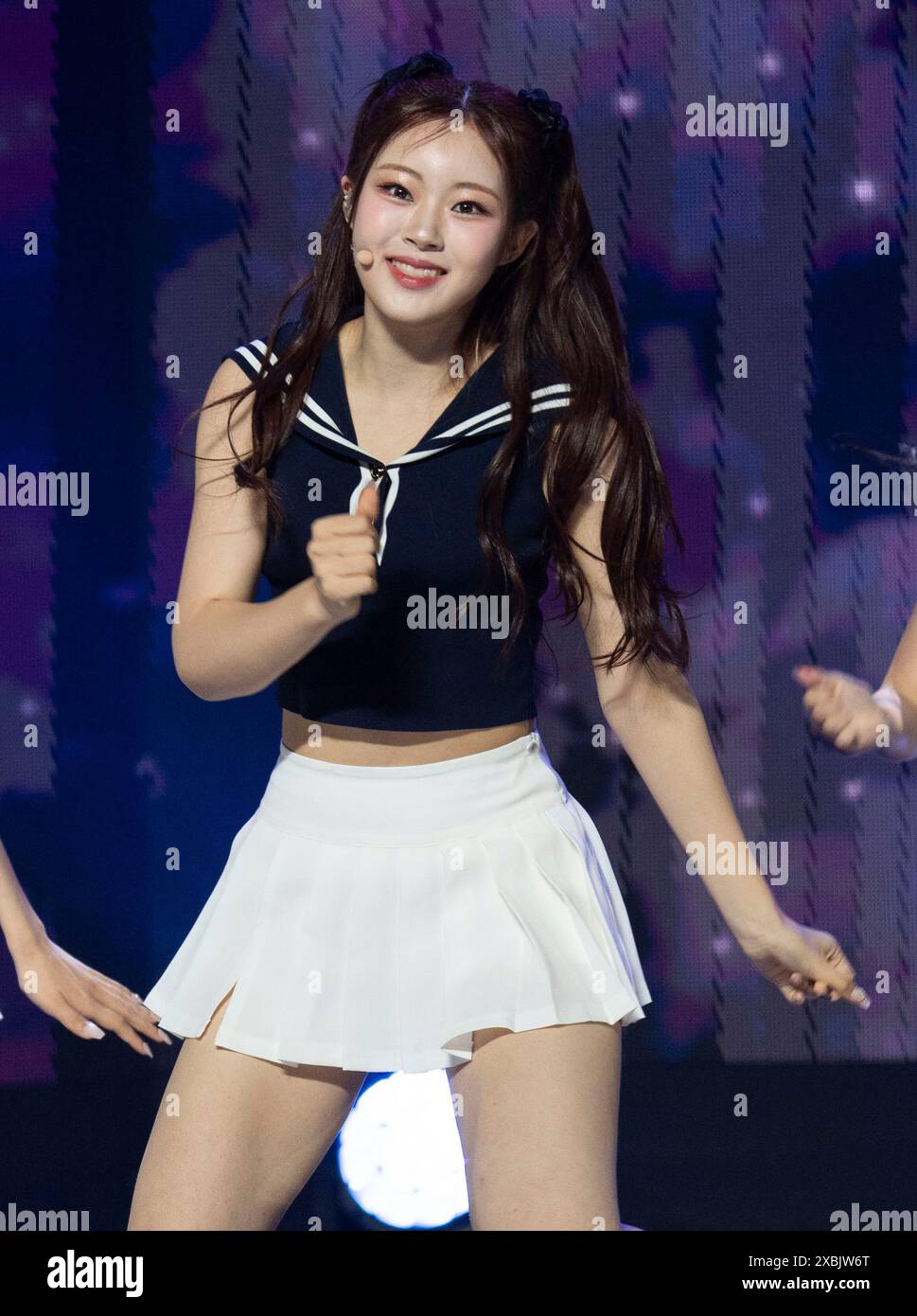 Goyang, South Korea. 12th June, 2024. South Korea K-Pop girl group SPIA ...