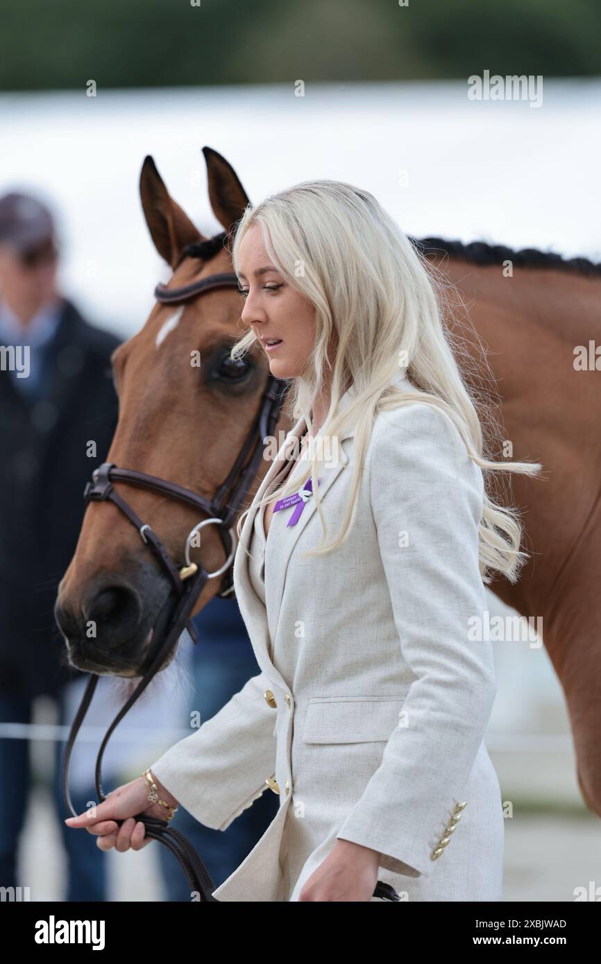 Yasmin Ingham of Great Britain with Rehy Dj during the CCI5* first ...