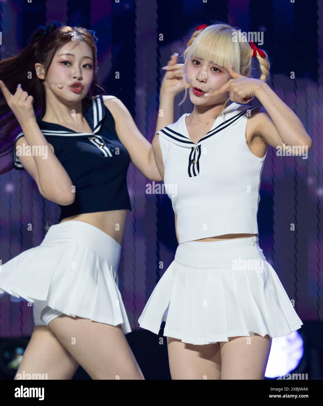 Goyang, South Korea. 12th June, 2024. South Korea K-Pop girl group SPIA ...