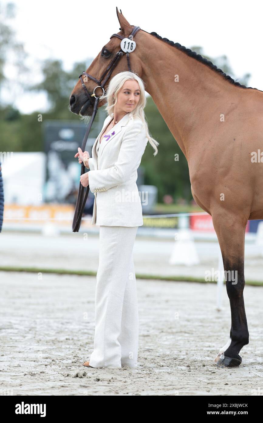 Yasmin Ingham of Great Britain with Rehy Dj during the CCI5* first ...