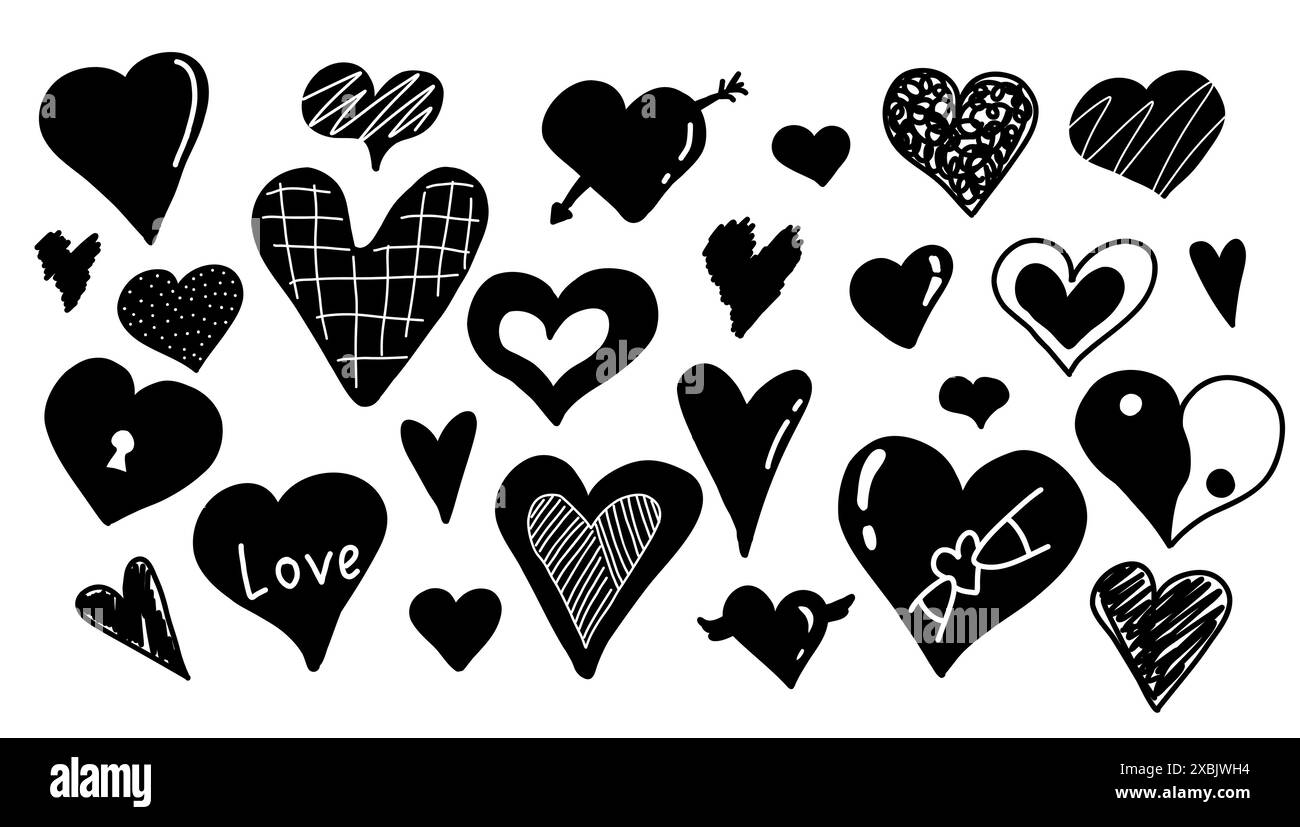 Love all shape and sizes Stock Vector Images - Alamy