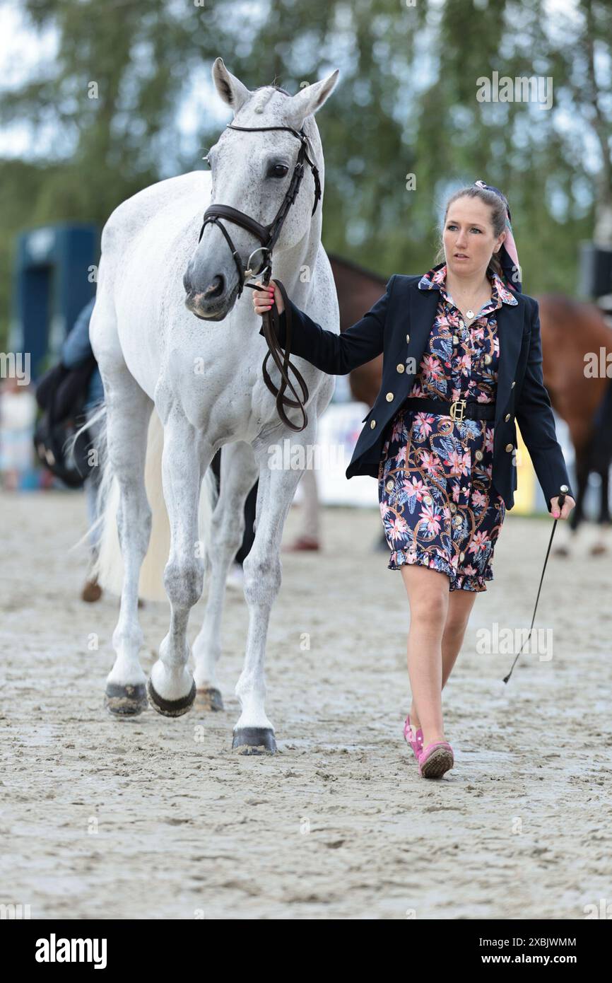 Laura Collett of Great Britain with Hester during the CCI5* first horse ...