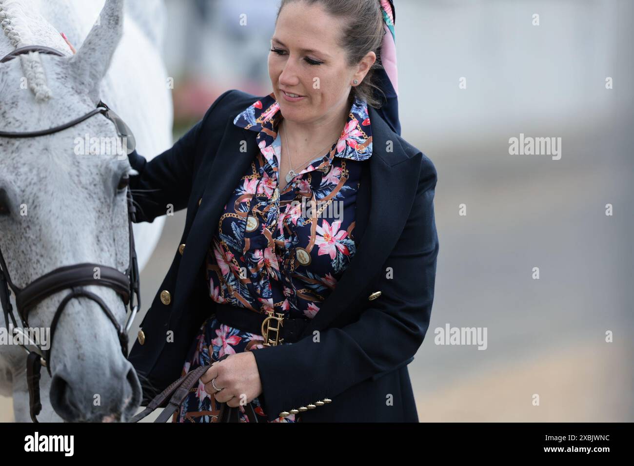 Laura Collett of Great Britain with Hester during the CCI5* first horse ...