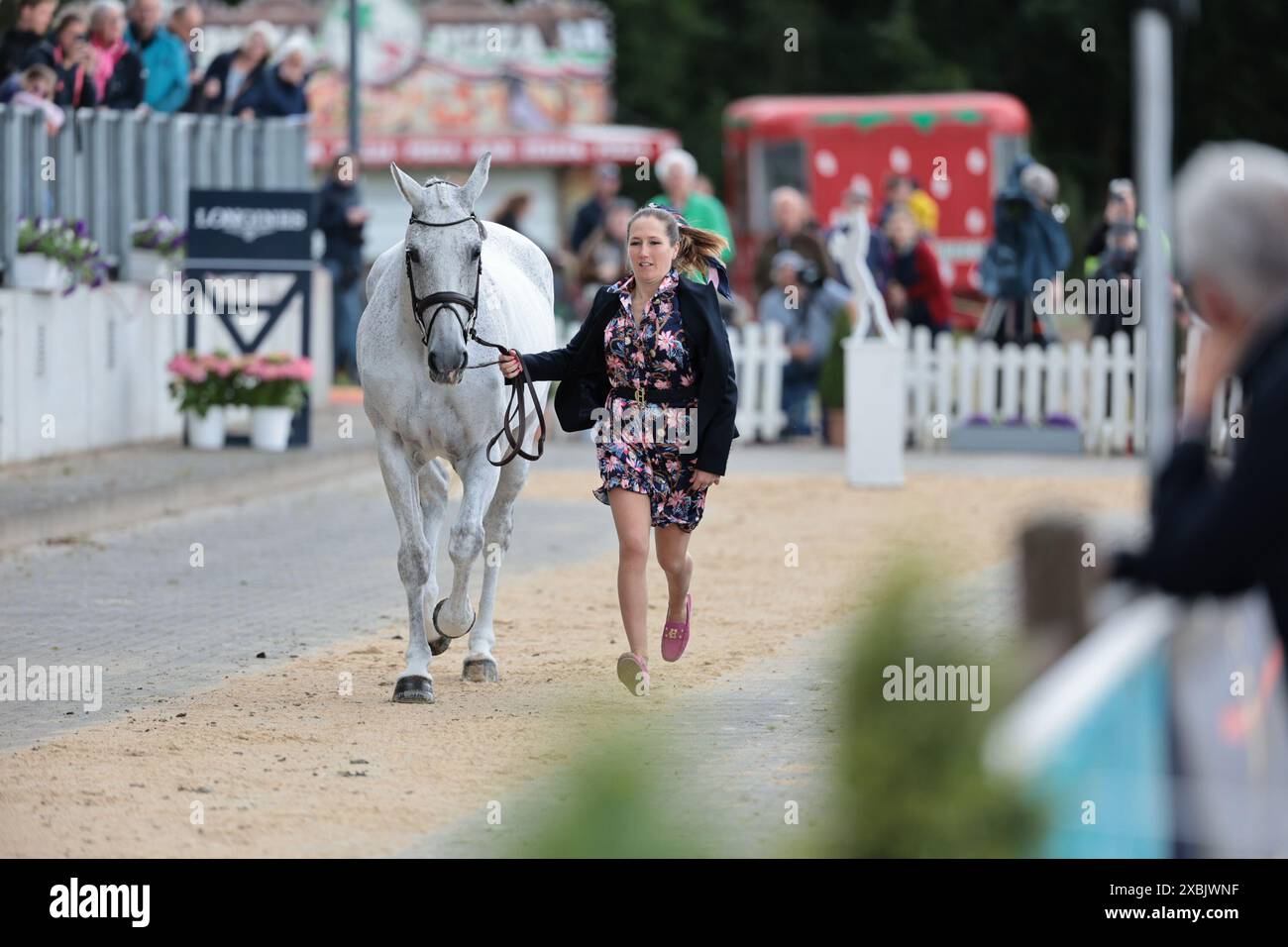 Laura Collett of Great Britain with Hester during the CCI5* first horse ...