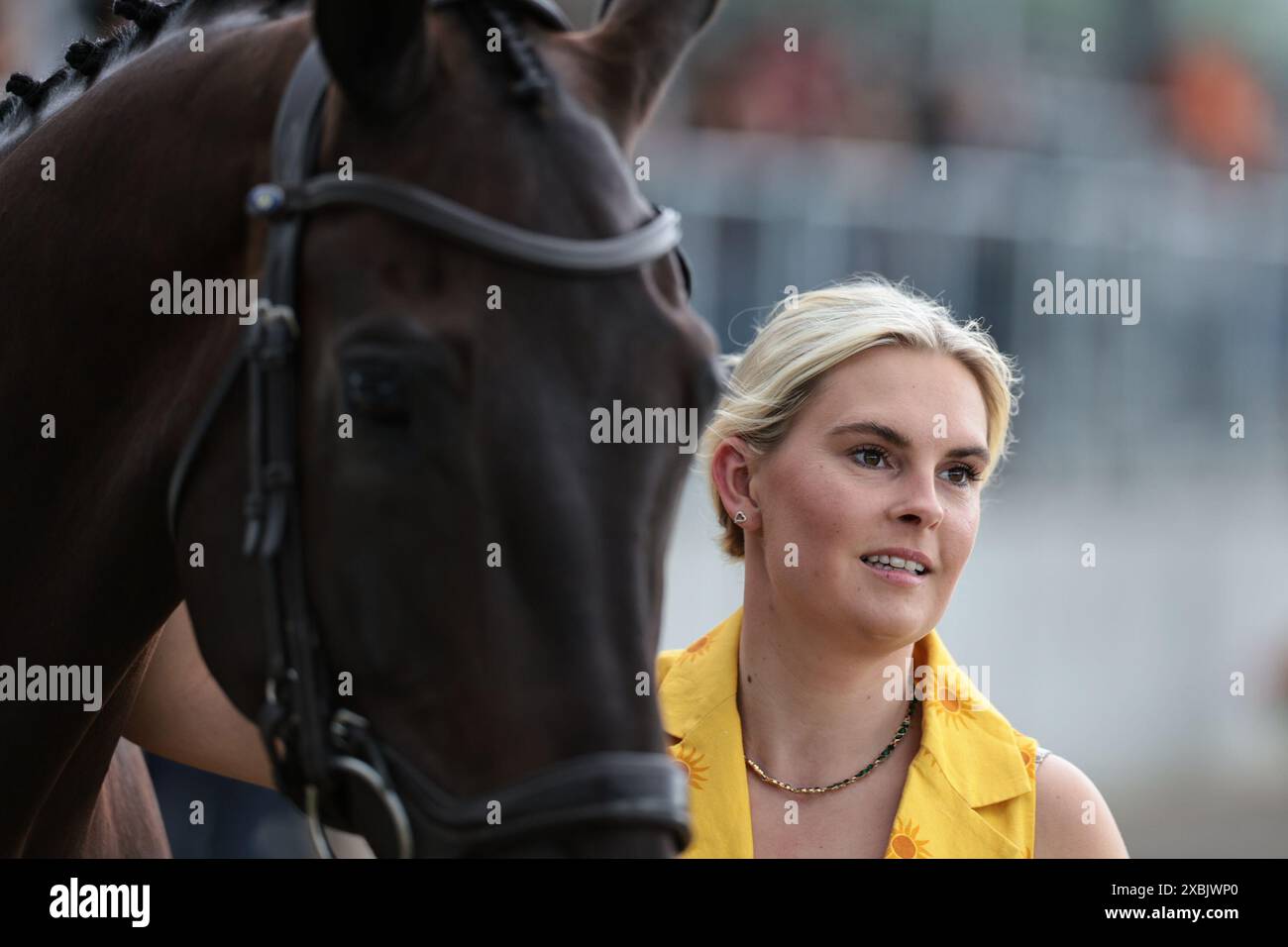 Storm Straker of Great Britain with Fever Pitch during the CCI5* first ...