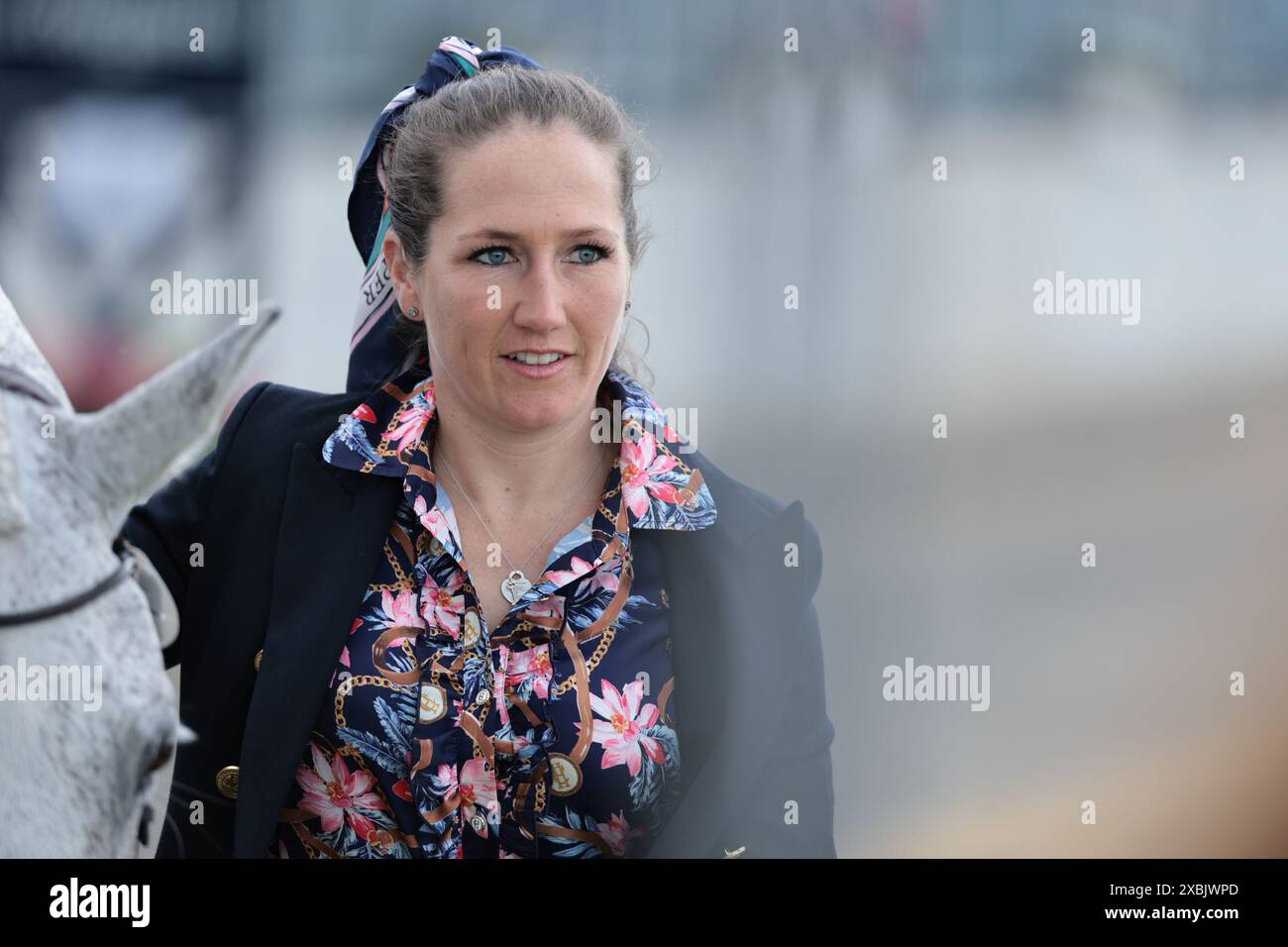 Laura Collett of Great Britain with Hester during the CCI5* first horse ...