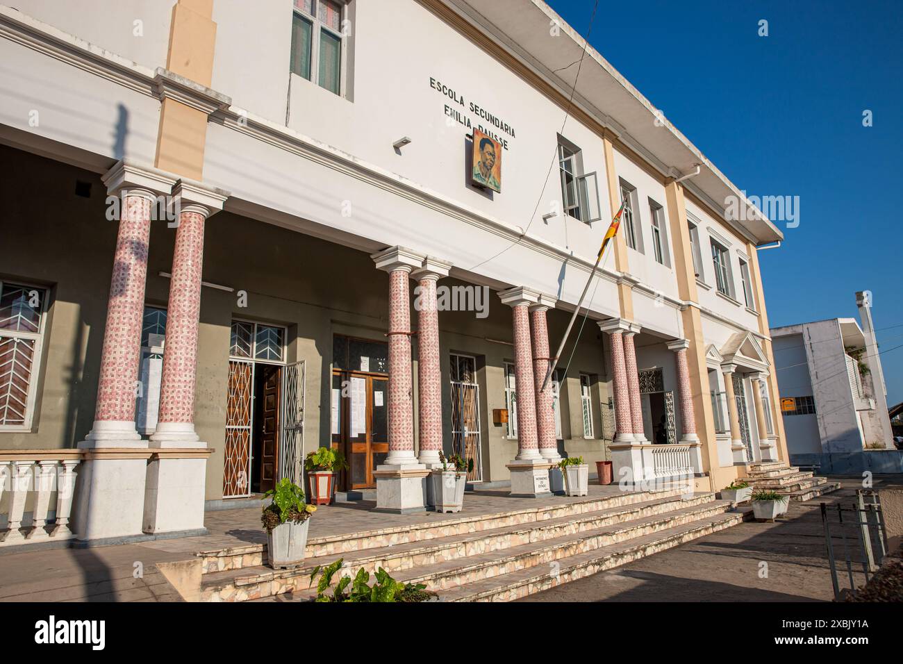 Mozambique, Inhambane, Inhambane cidade, Old Portuguese colonial ...