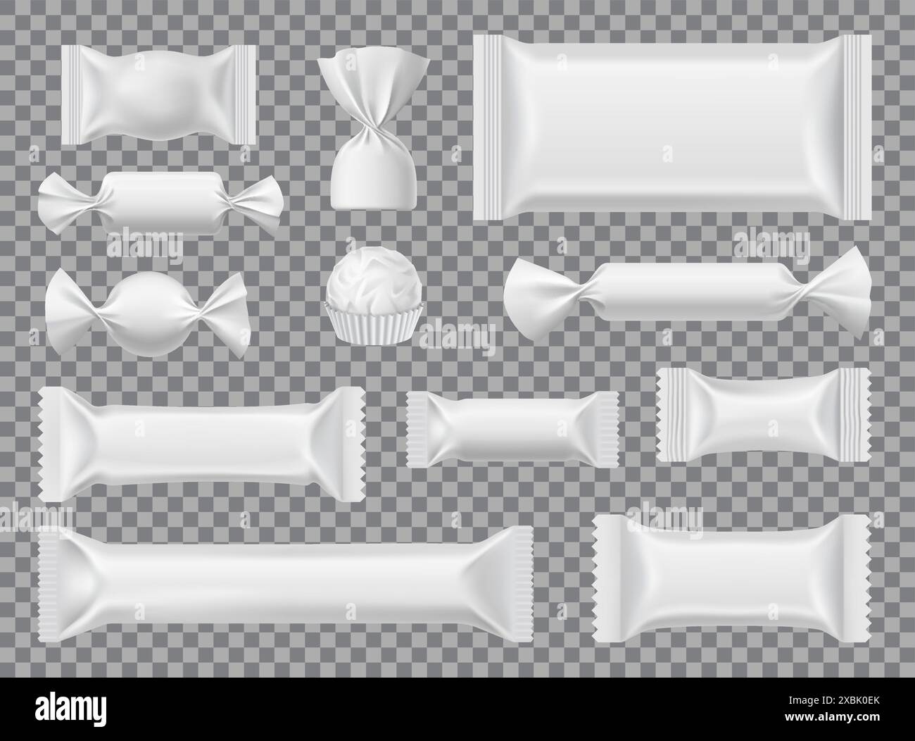 Food packages background blank isolated Stock Vector Images - Alamy
