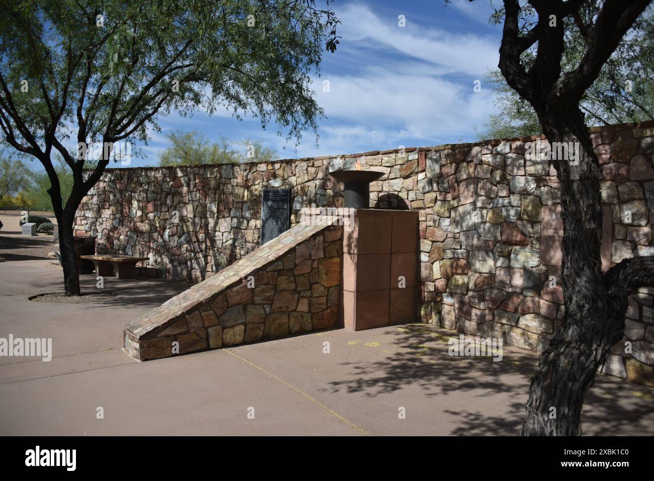 Phoenix, AZ., U.S.A. 5/18.. National Memorial Cemetery. At rest in ...