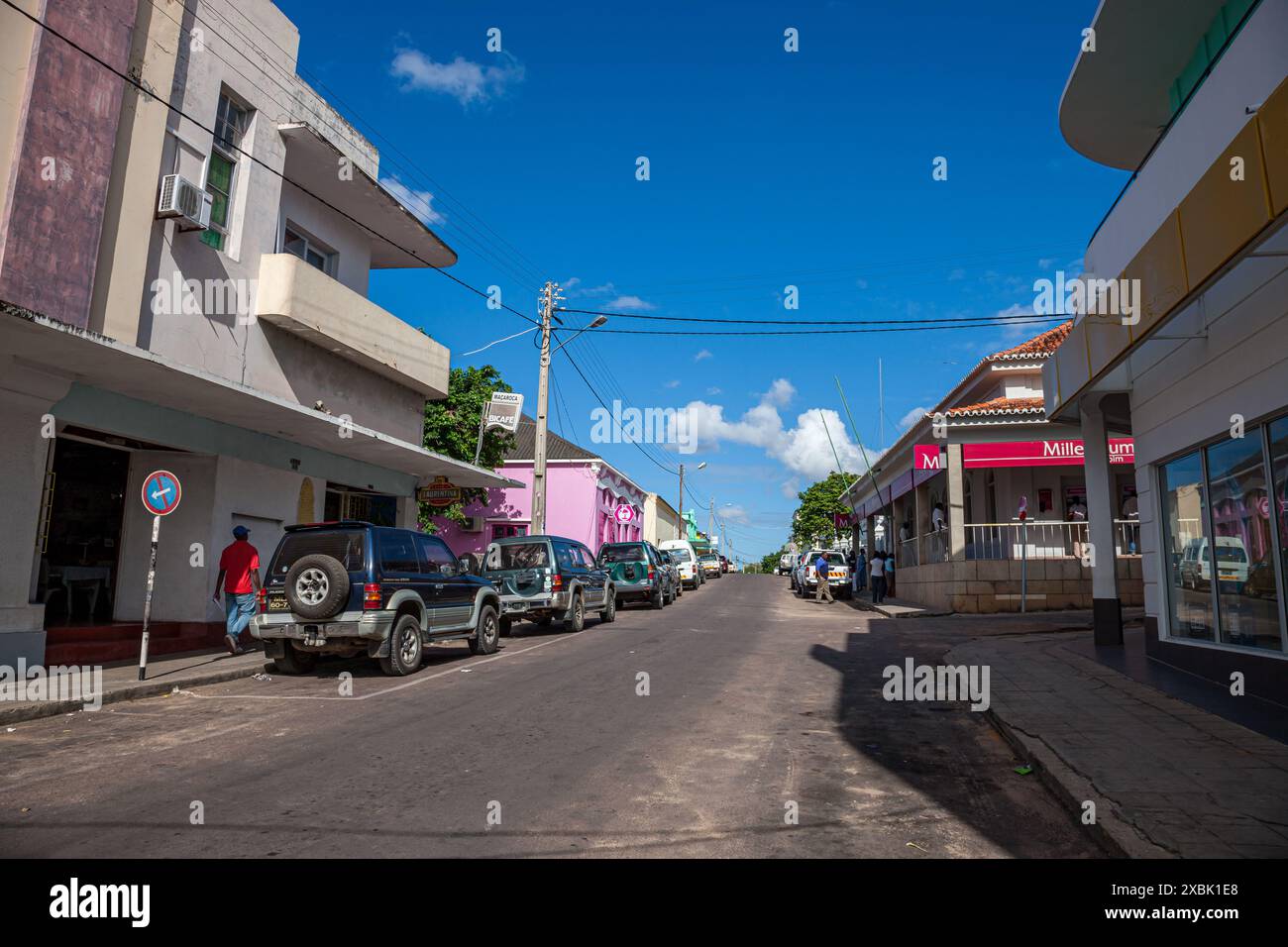 Mozambique, Inhambane, Inhambane cidade, Downtown Stock Photo - Alamy