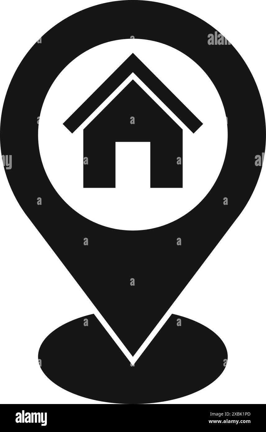 Point pointing logo sign direction location hi-res stock photography and images - Alamy