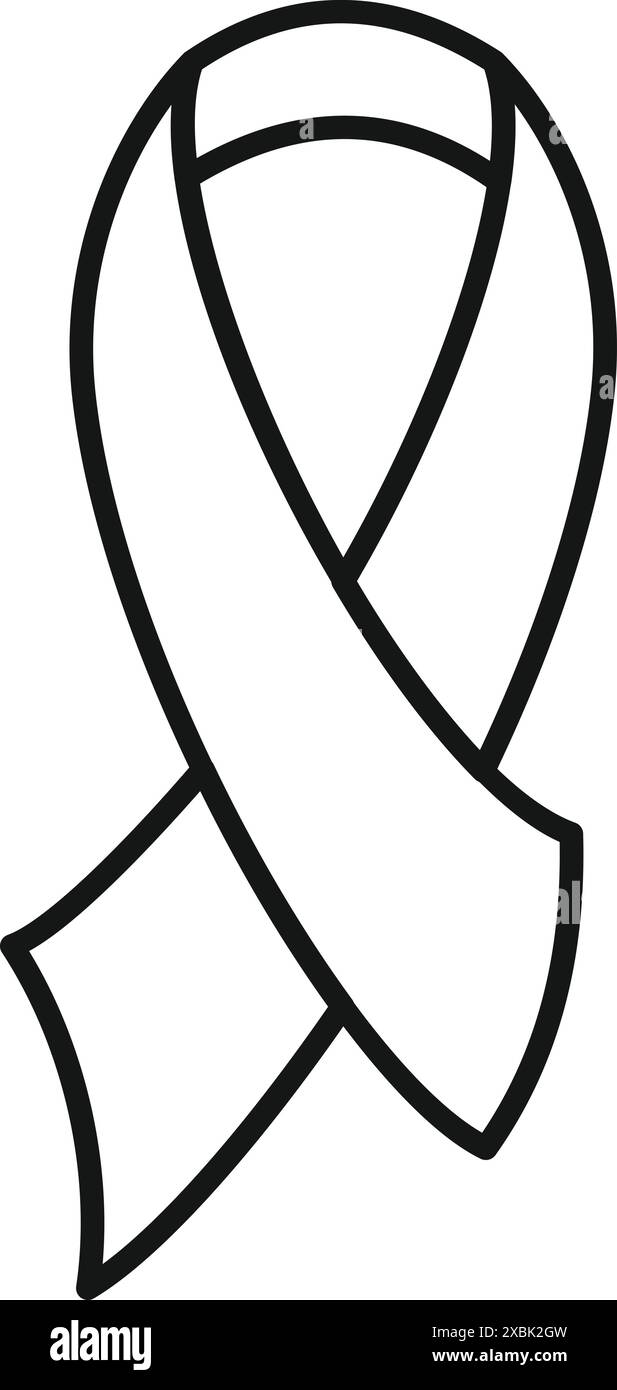 Black ribbon raising awareness of important social issues Stock Vector ... Black ribbon raising awareness of important social issues Stock Vector ...