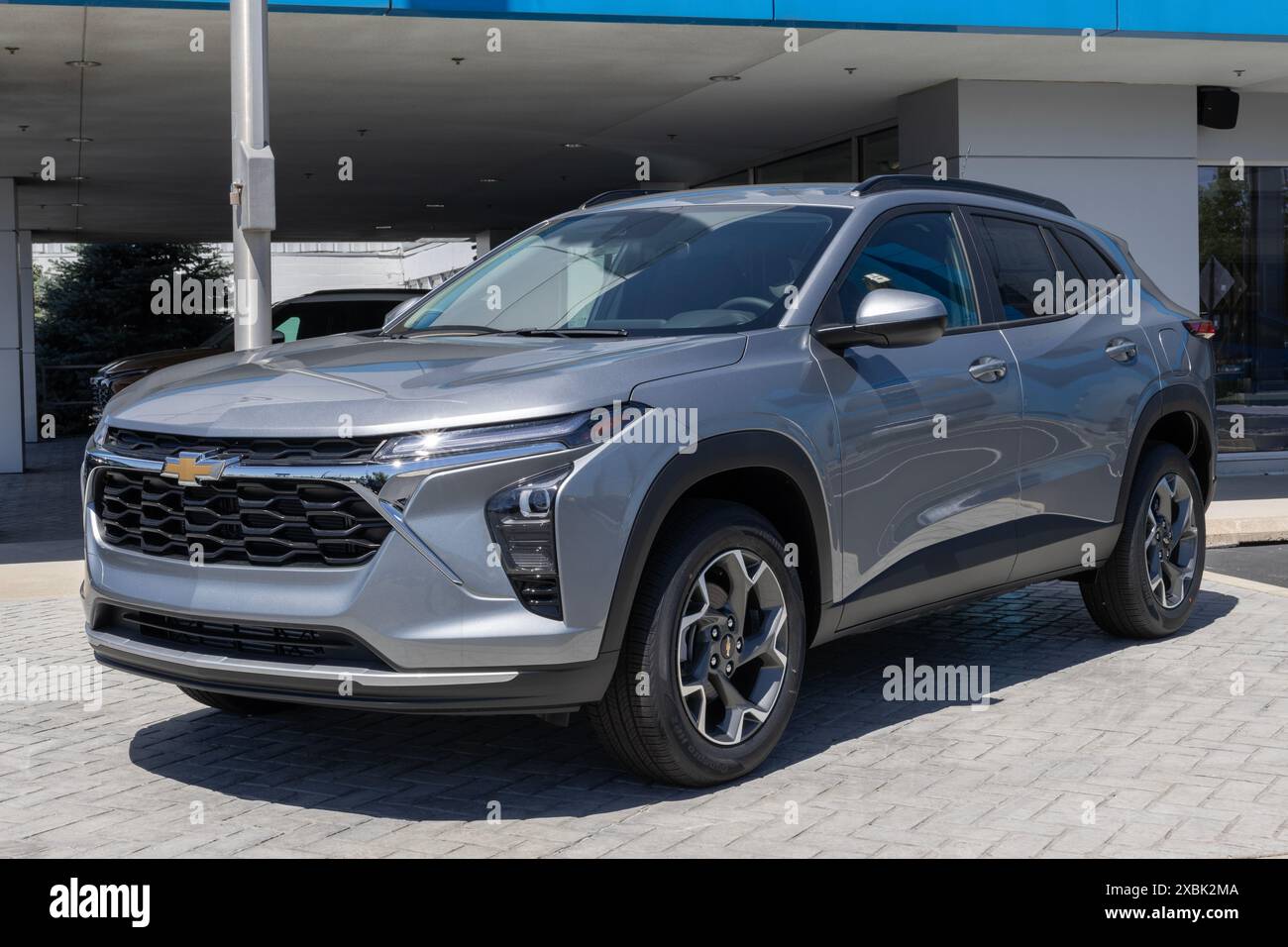 Lafayette - June 11, 2024: Chevrolet Trax 1LT display at a dealership ...