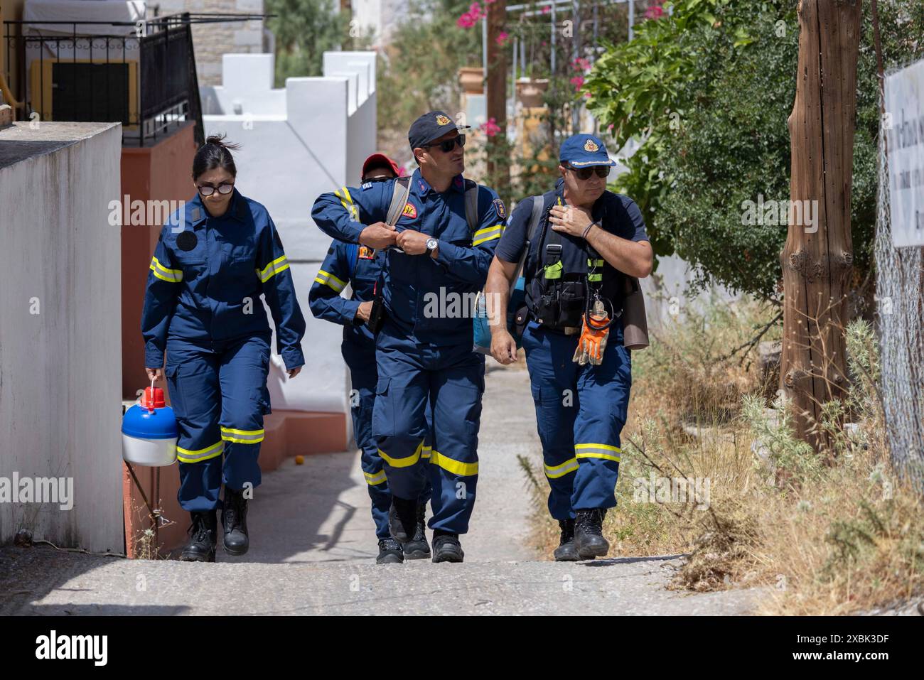 On Saturday further searches by Greek Fire Emergency Services in ...