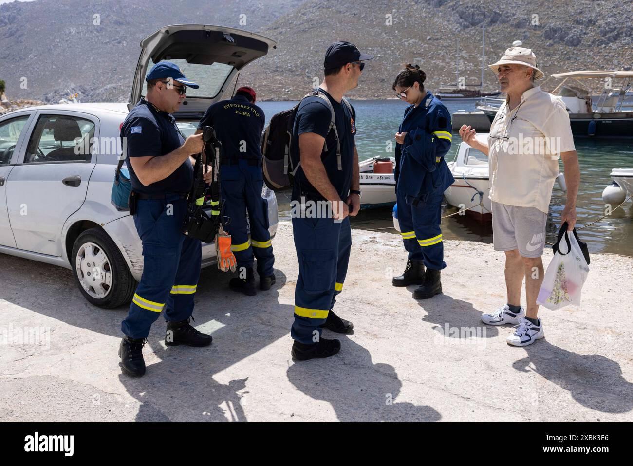 On Saturday further searches by Greek Fire Emergency Services in ...