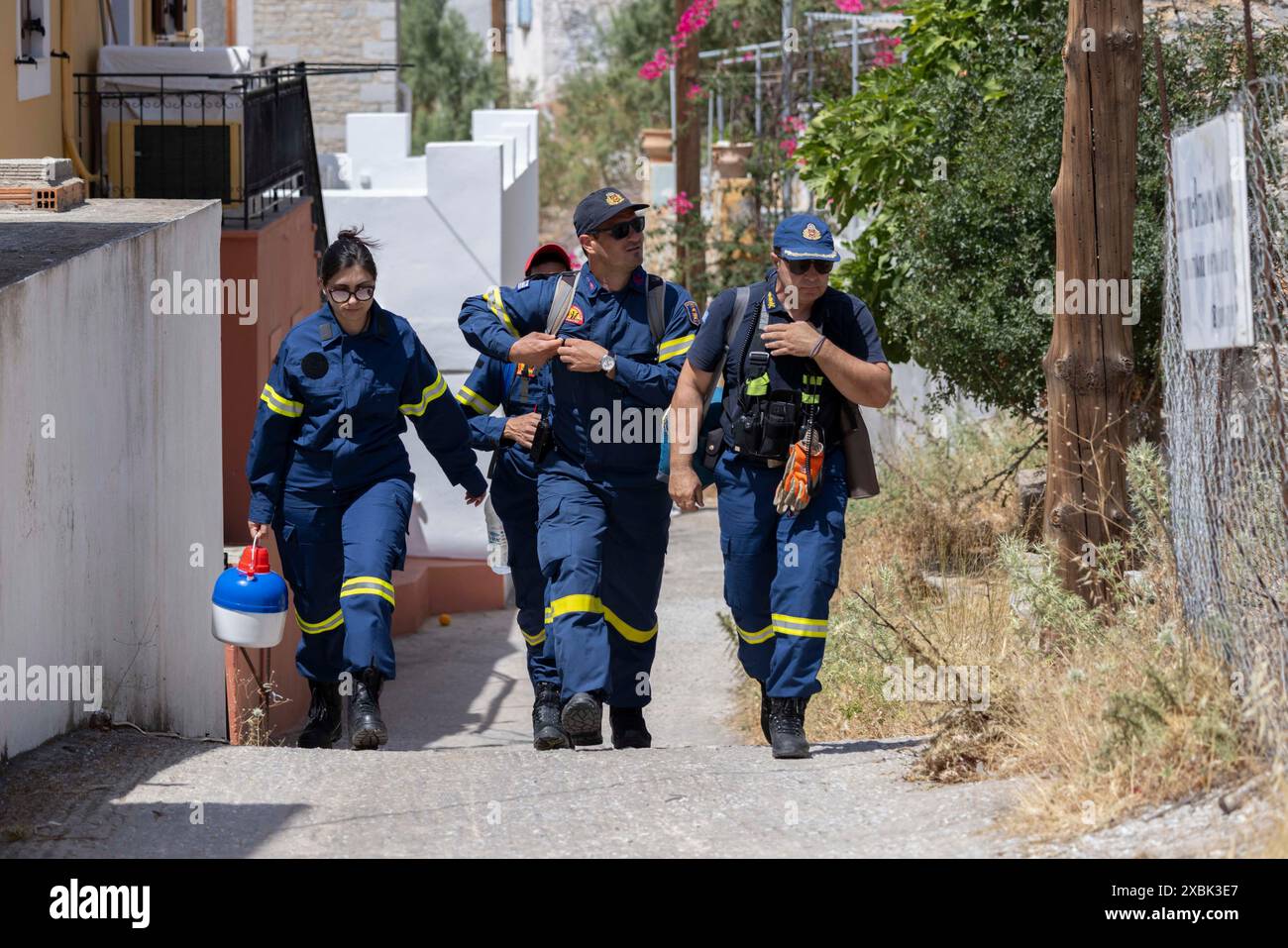 On Saturday further searches by Greek Fire Emergency Services in ...