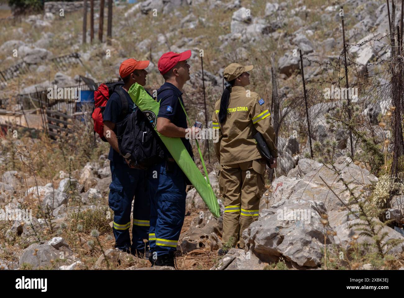 On Saturday further searches by Greek Fire Emergency Services in ...