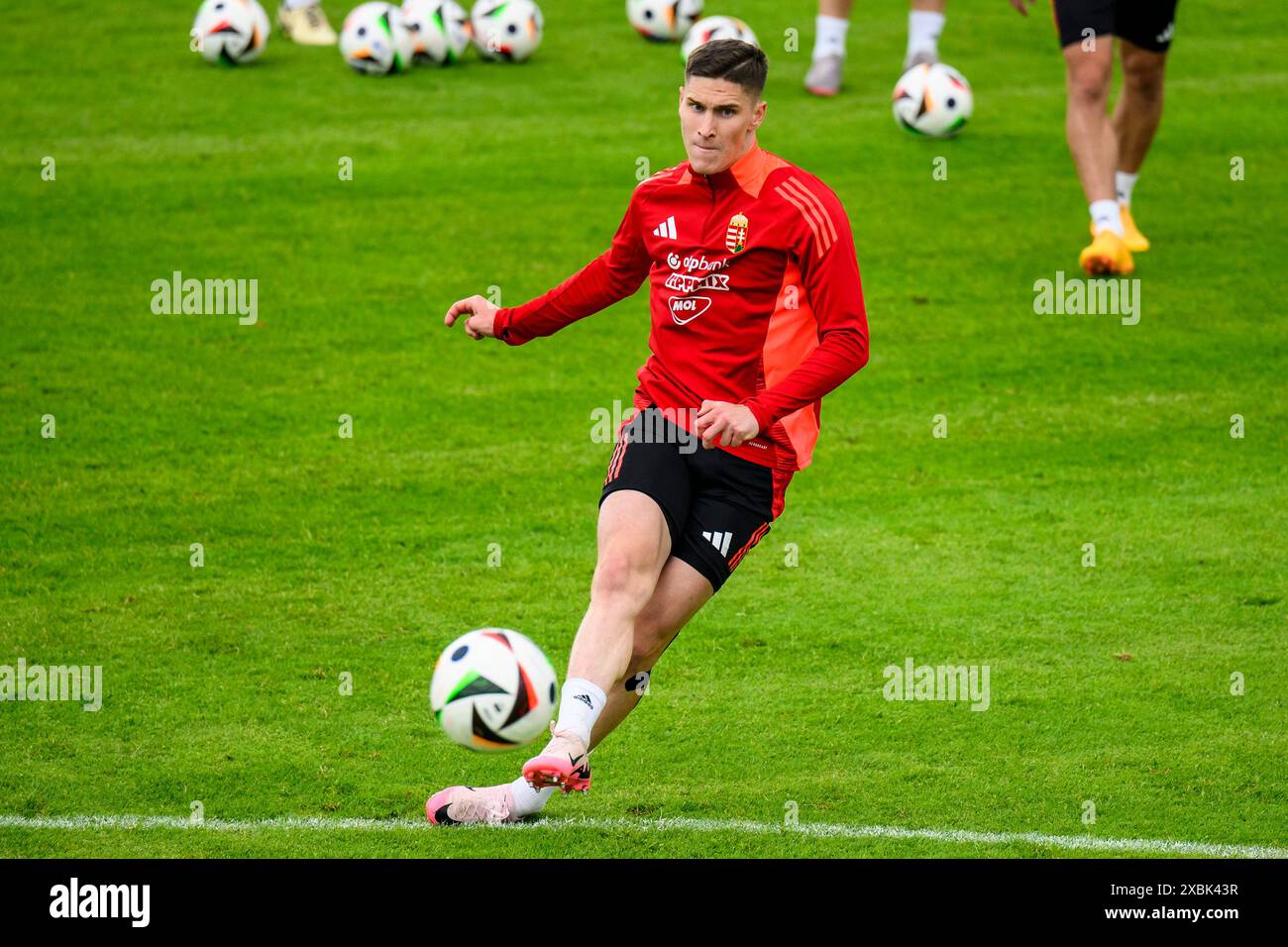 Weiler Simmerberg, Germany. 12th June, 2024. Soccer, preparation for ...