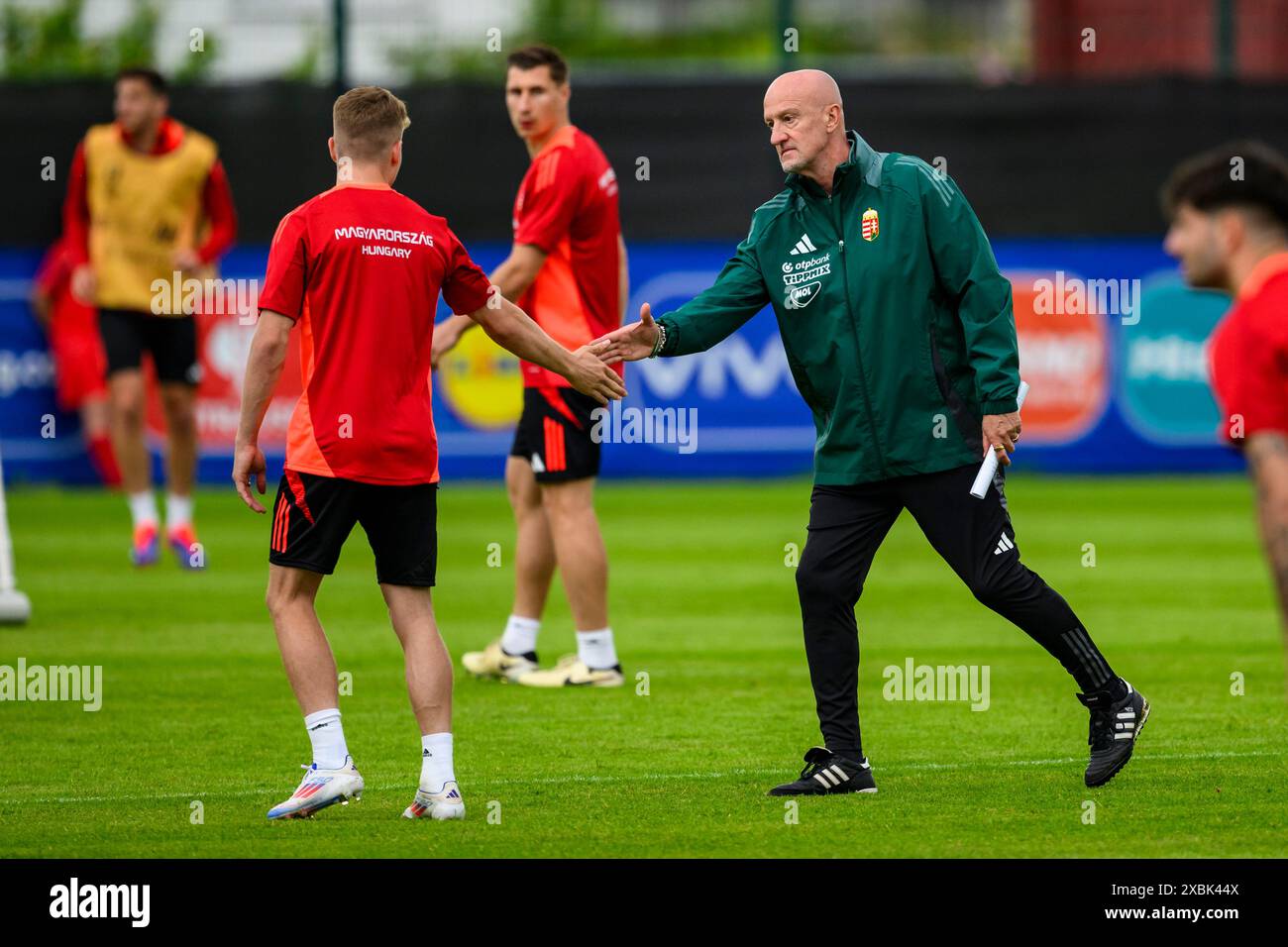 Weiler Simmerberg, Germany. 12th June, 2024. Soccer, preparation for ...