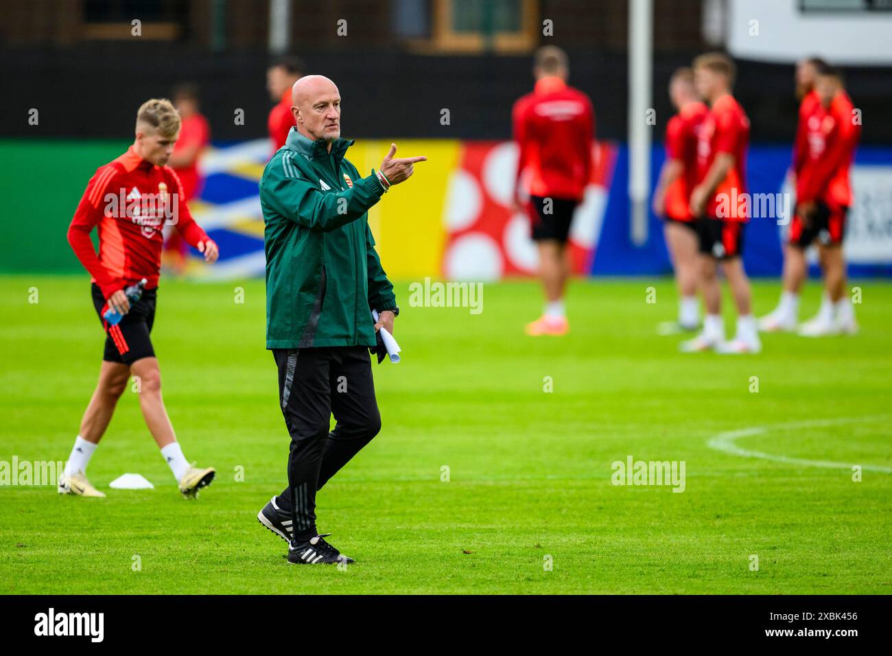 Weiler Simmerberg, Germany. 12th June, 2024. Soccer, preparation for ...
