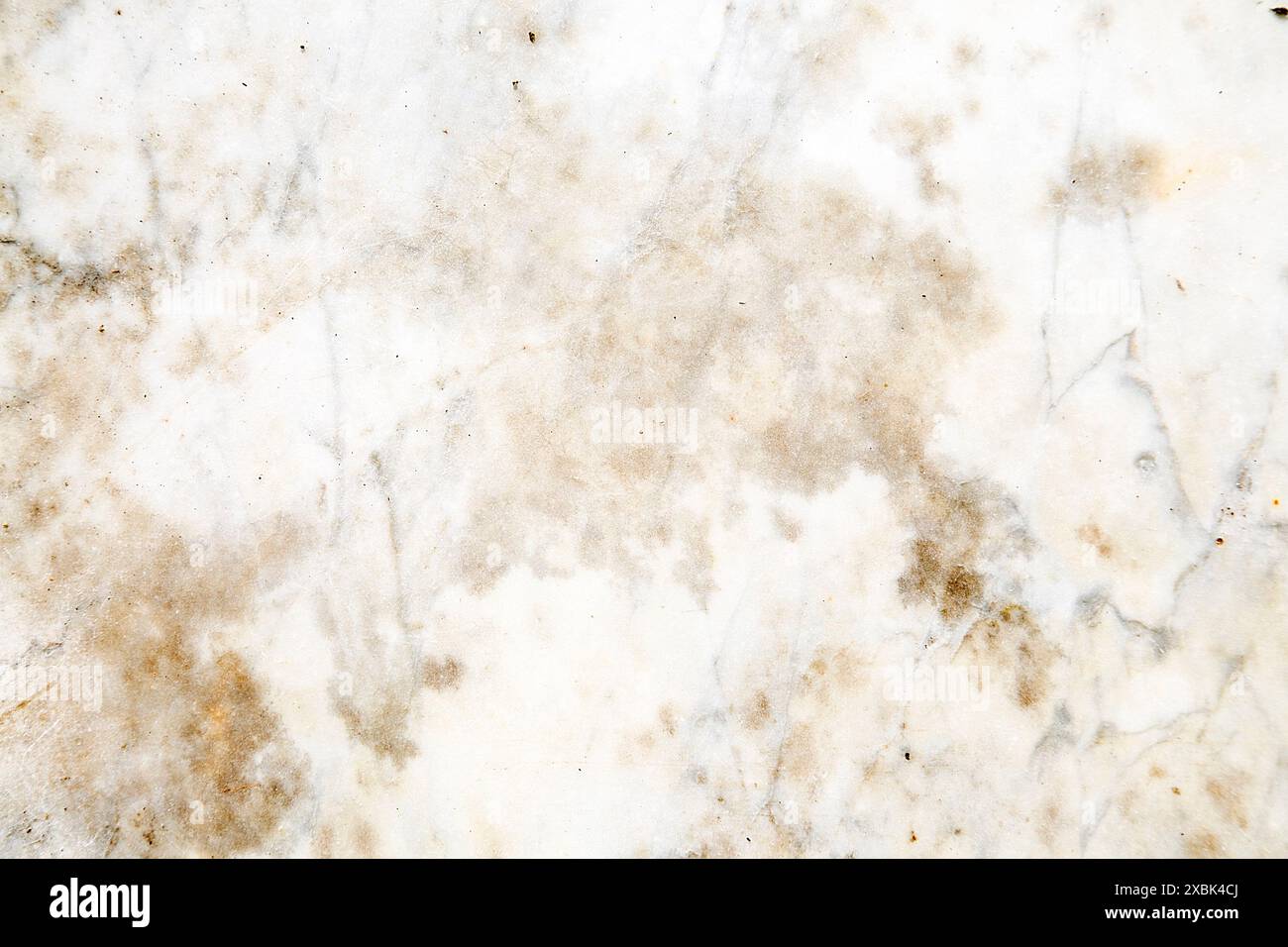 Aged marble wall with scratches and black points. Background and ...