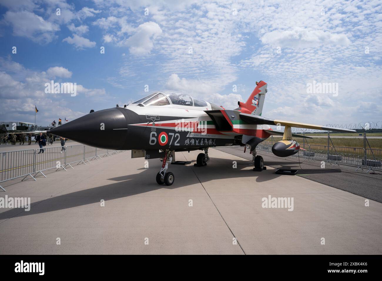 BERLIN - JUNE 06, 2024: The multirole aircraft, strike aircraft Panavia ...