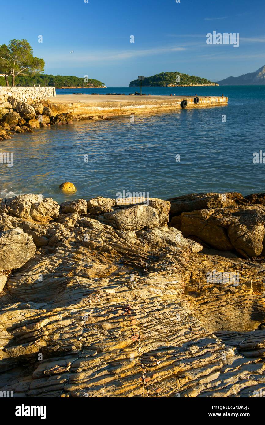 Formentor Port and Beach. Pollença. Formentor Peninsula. Mallorca ...