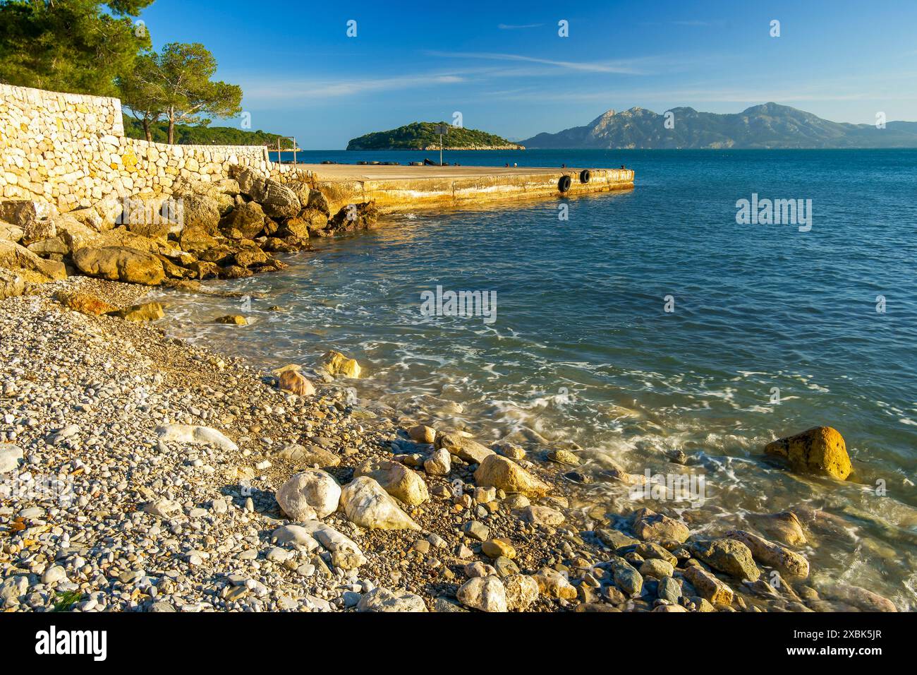 Formentor Port and Beach. Pollença. Formentor Peninsula. Mallorca ...
