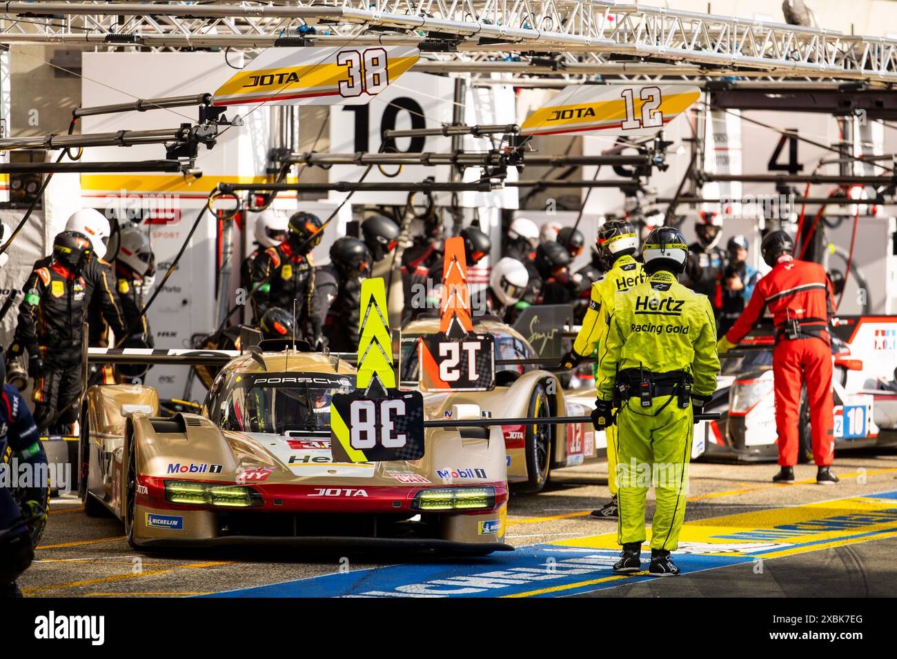 Le Mans, France. 12th June, 2024. 38 RASMUSSEN Oliver (dnk), HANSON ...