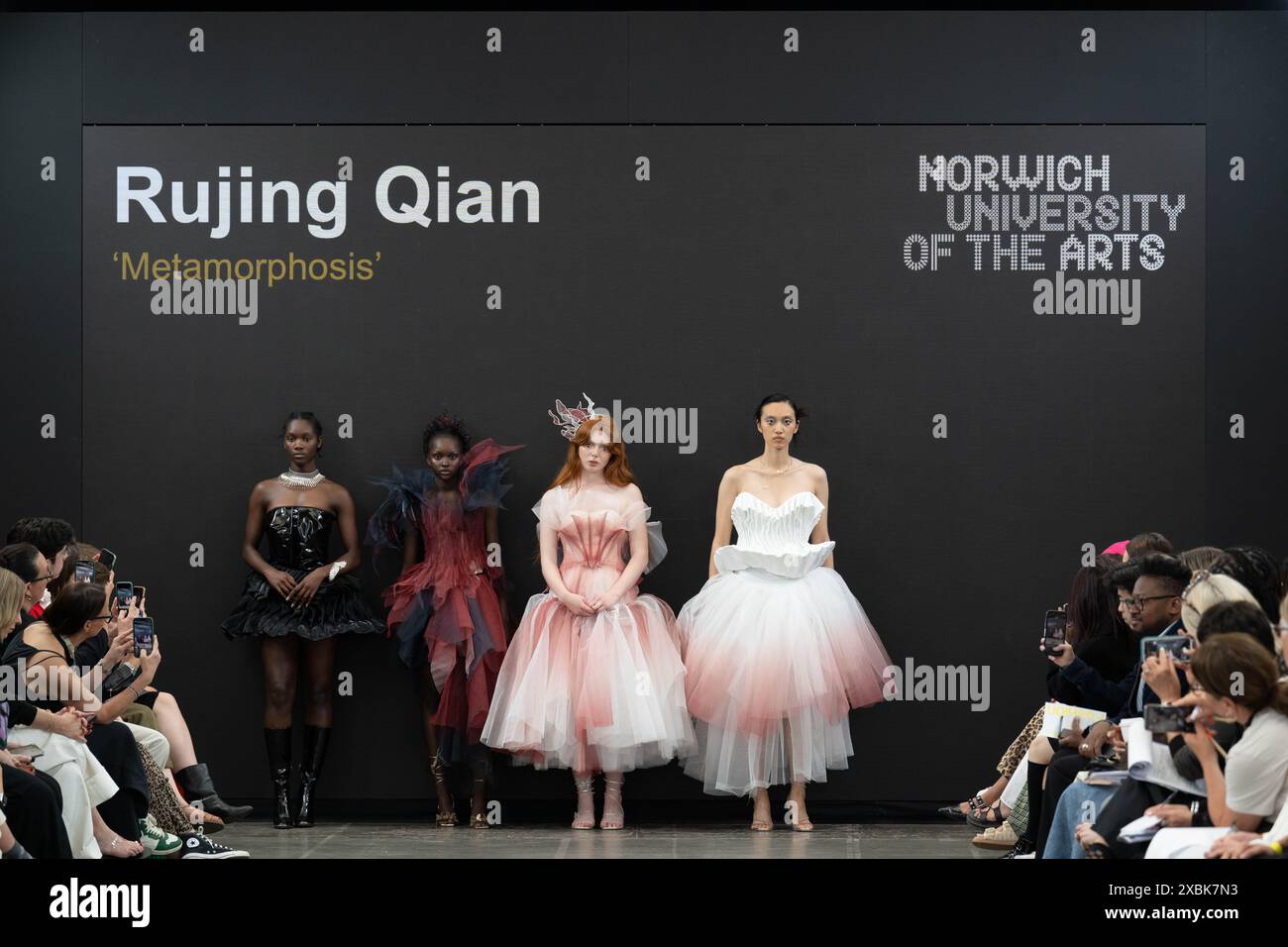 London, UK, 12th June 2024, The Graduate Fashion Week kicks off in ...