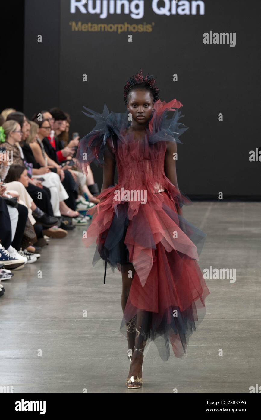 London, UK, 12th June 2024, The Graduate Fashion Week kicks off in ...