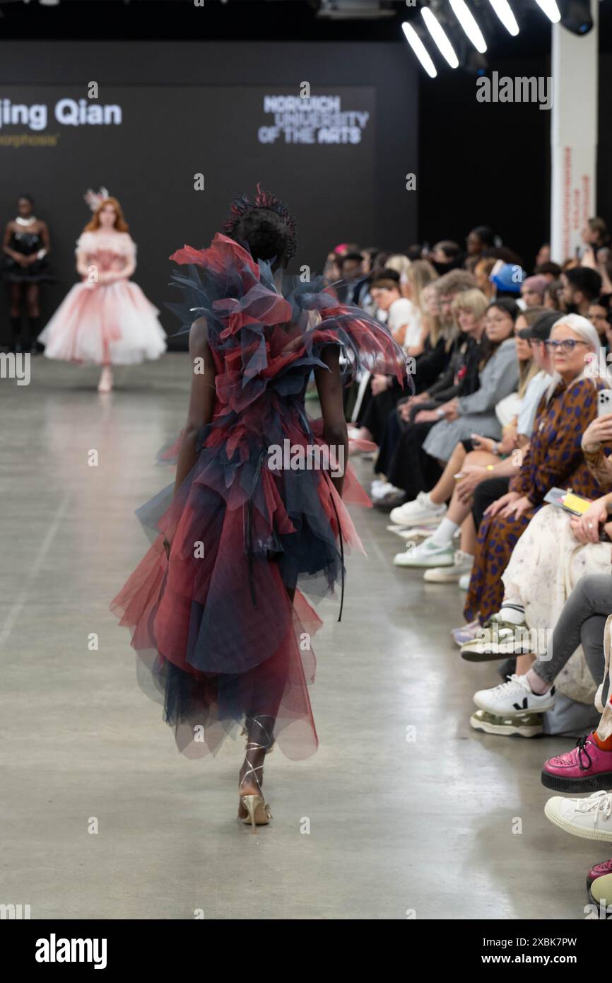 London, UK, 12th June 2024, The Graduate Fashion Week kicks off in ...