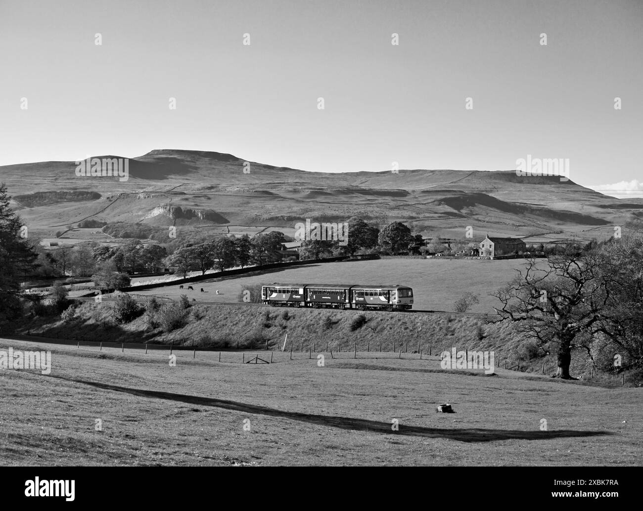 A Northern rail class 144 pacer train at Armistead (between Clapham ...