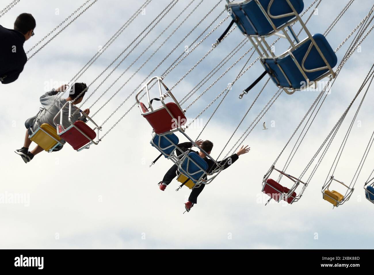 Chicago navy pier usa june hi-res stock photography and images - Alamy