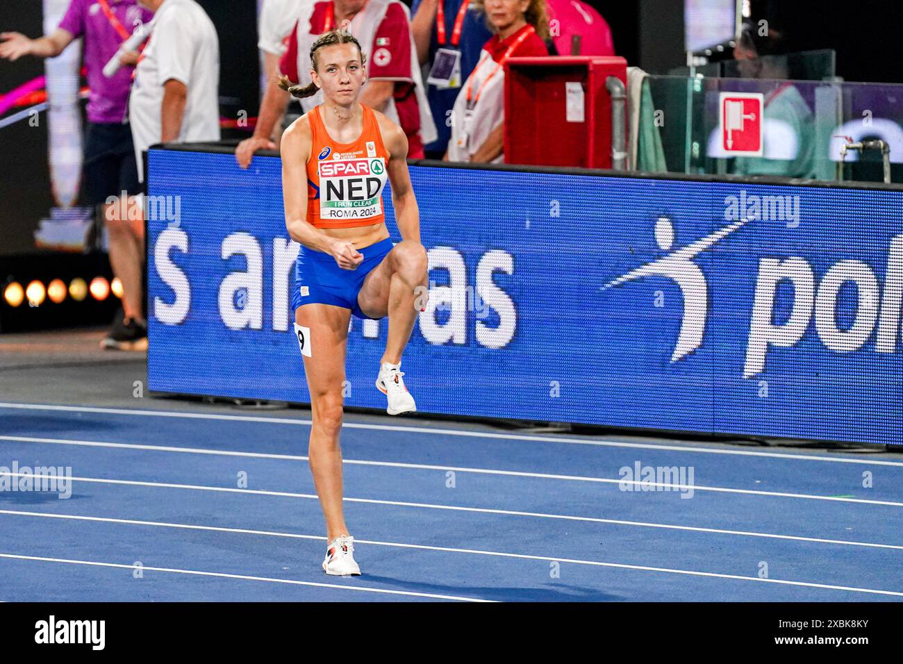 Rome, Italy. 12th June, 2024. ROME, ITALY - JUNE 12: Femke Bol of the ...