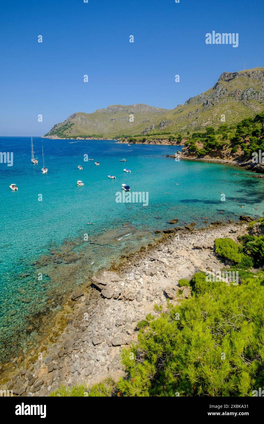 Arenalet de na Clara beach, Artà, Llevant peninsula, Mallorca, Balearic ...