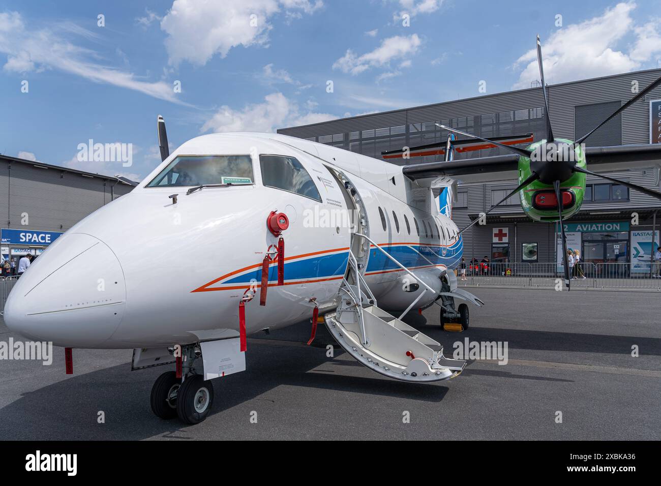 Uplift D328 aircraft, Germany ILA Stock Photo - Alamy