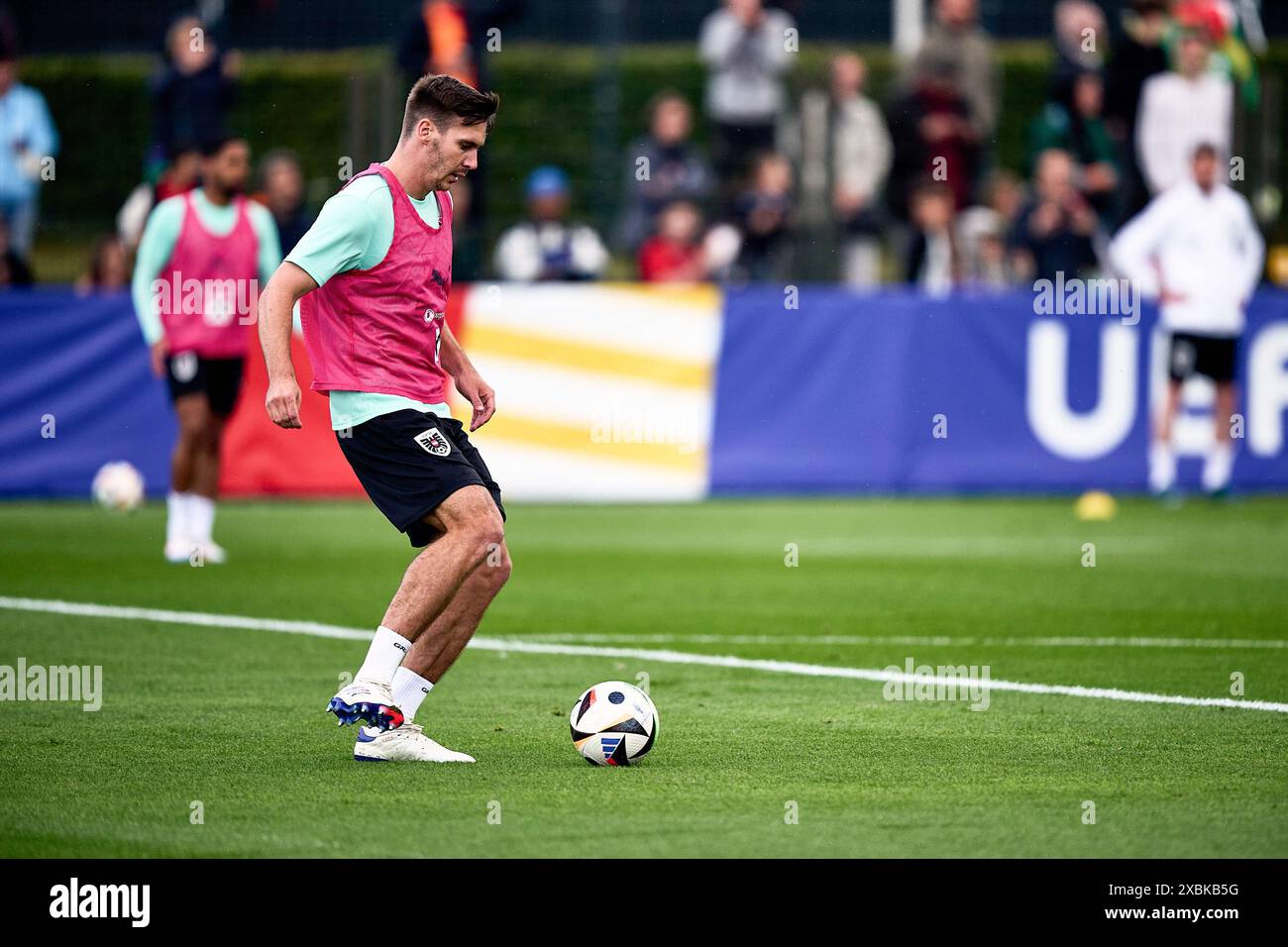 Maximilian Woeber (Oesterreich Nationalmannschaft Euro 2024, #02), GER, Oeffentliches Training ...