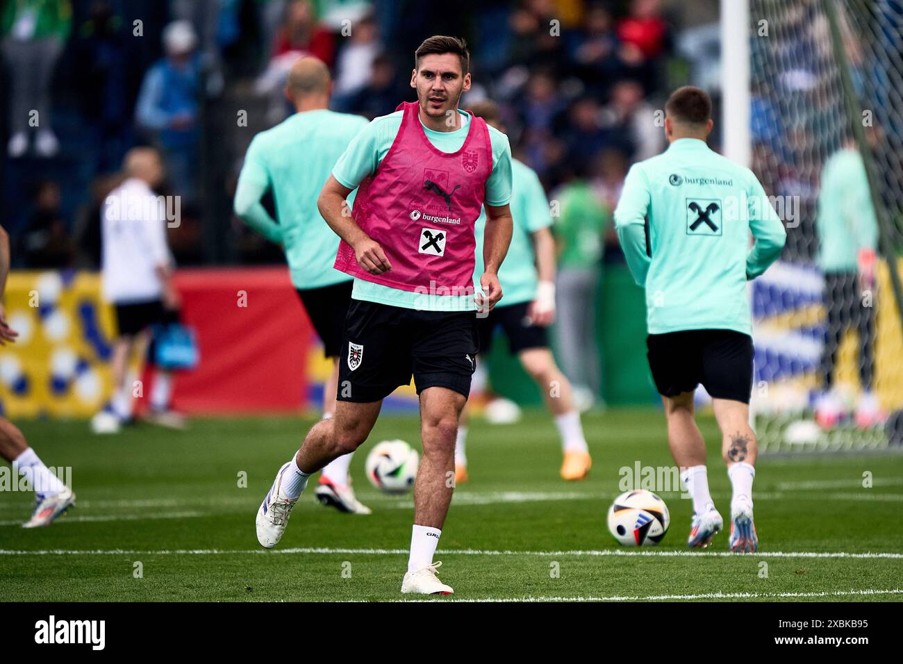 Maximilian Woeber (Oesterreich Nationalmannschaft Euro 2024, #02), GER, Oeffentliches Training ...