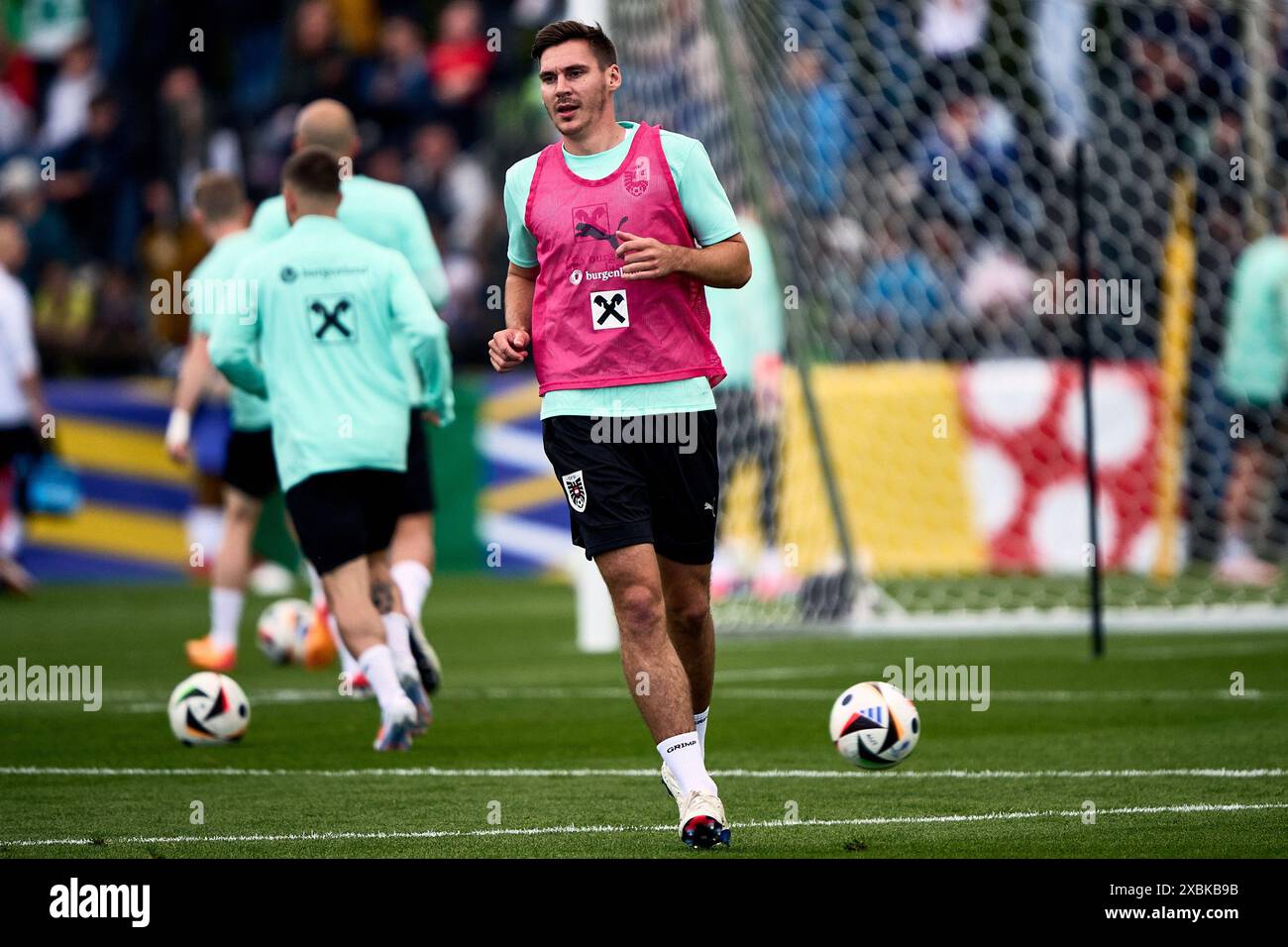 Maximilian Woeber (Oesterreich Nationalmannschaft Euro 2024, #02), GER, Oeffentliches Training ...