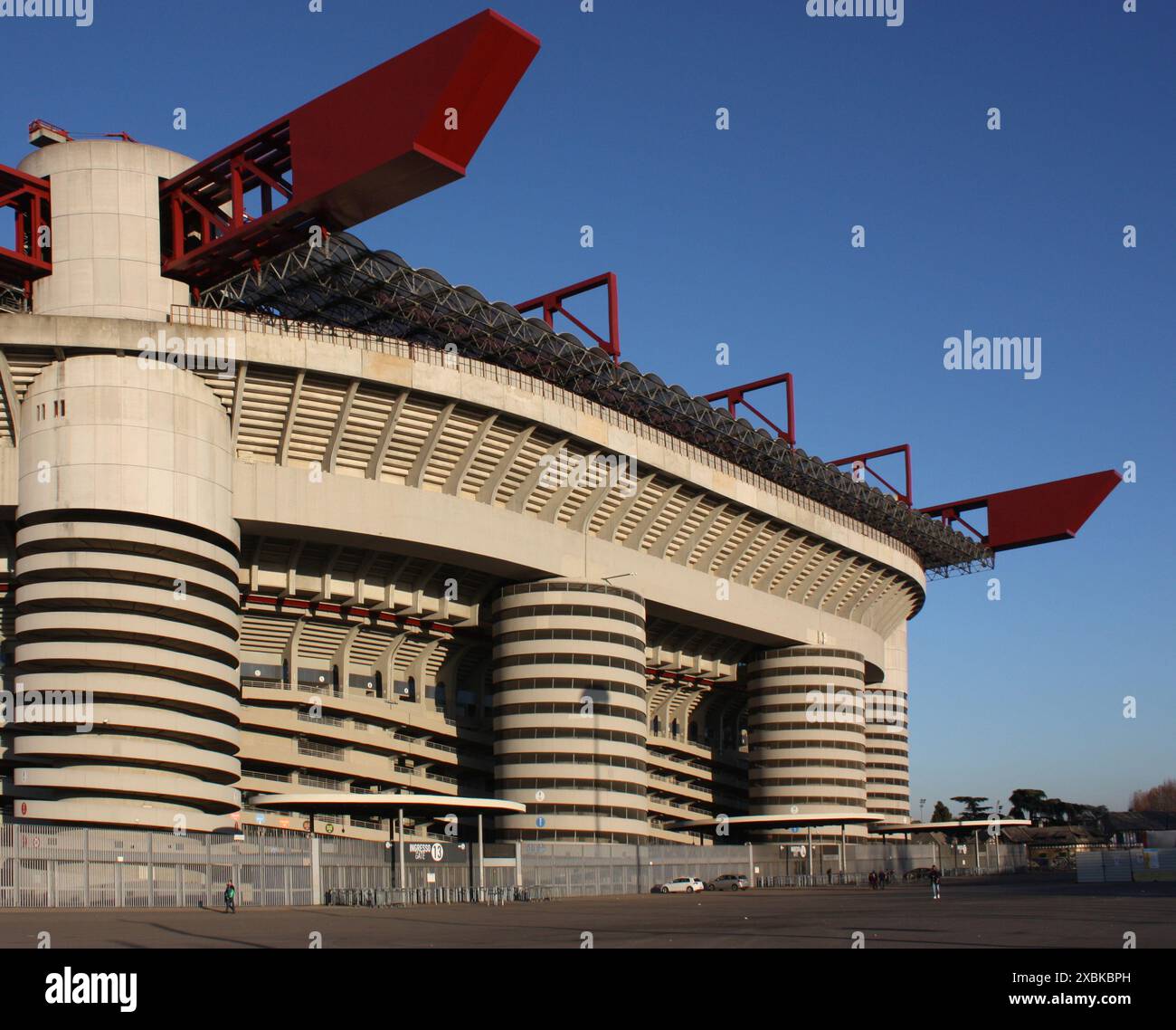 San siro champions league hi-res stock photography and images - Alamy