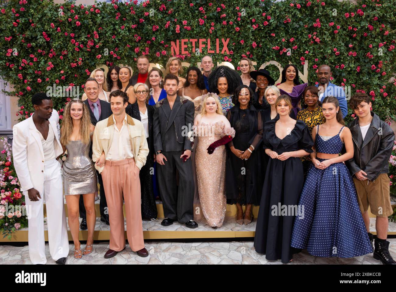 Victor Alli, from left, Hannah Dodd, Tom Verica, Jessica Madsen ...