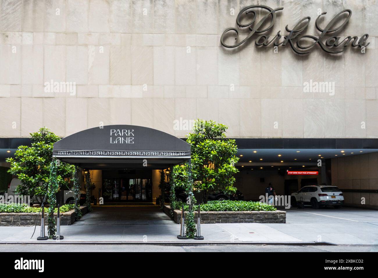 The Park Lane Hotel is a Landmark 45 story Building with Entrances on ...