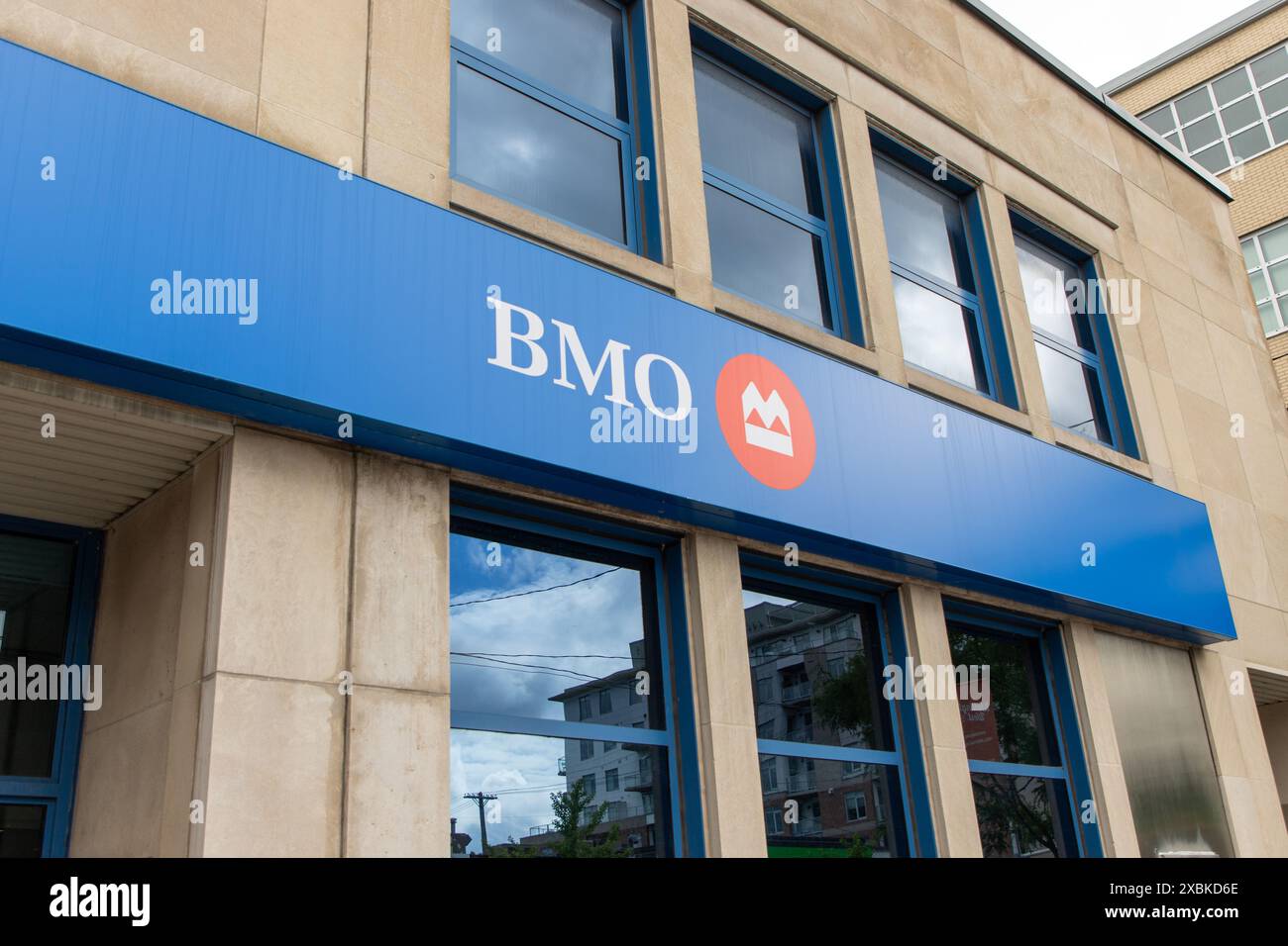 Ottawa, Canada - June 8, 2024: BMO, Bank of Montreal building Stock ...