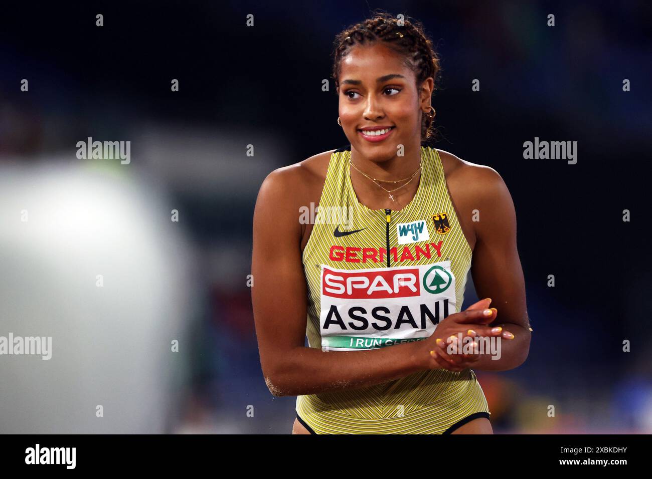 Rom, Italy. 12th June, 2024. Athletics: European Championships, Long ...