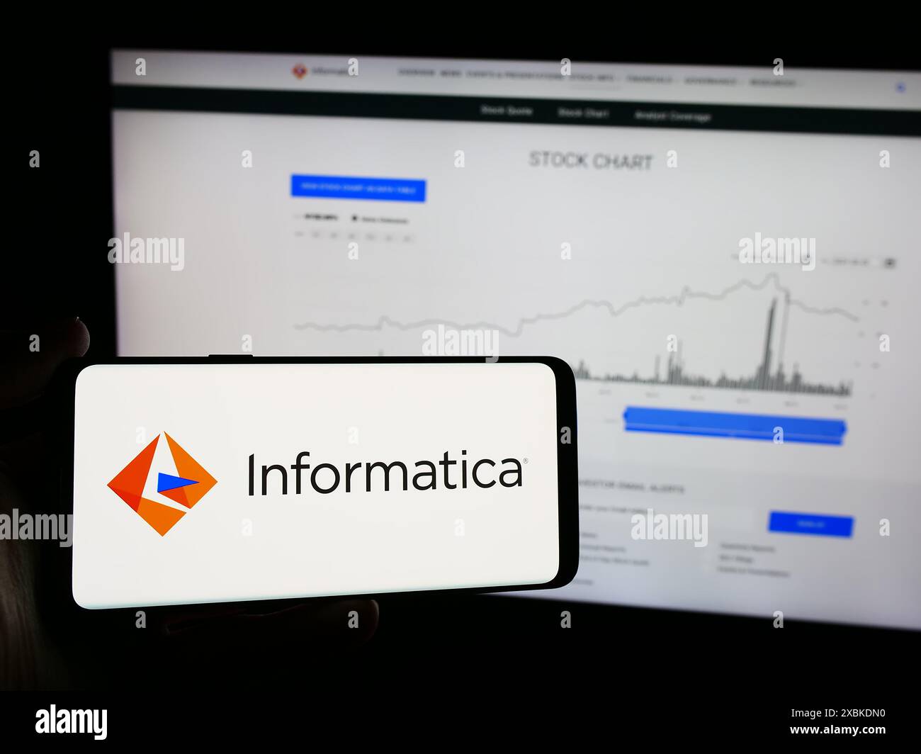 Informatica logo hi-res stock photography and images - Alamy