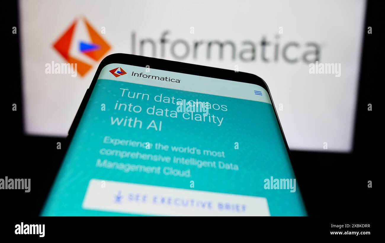Informatica logo hi-res stock photography and images - Alamy