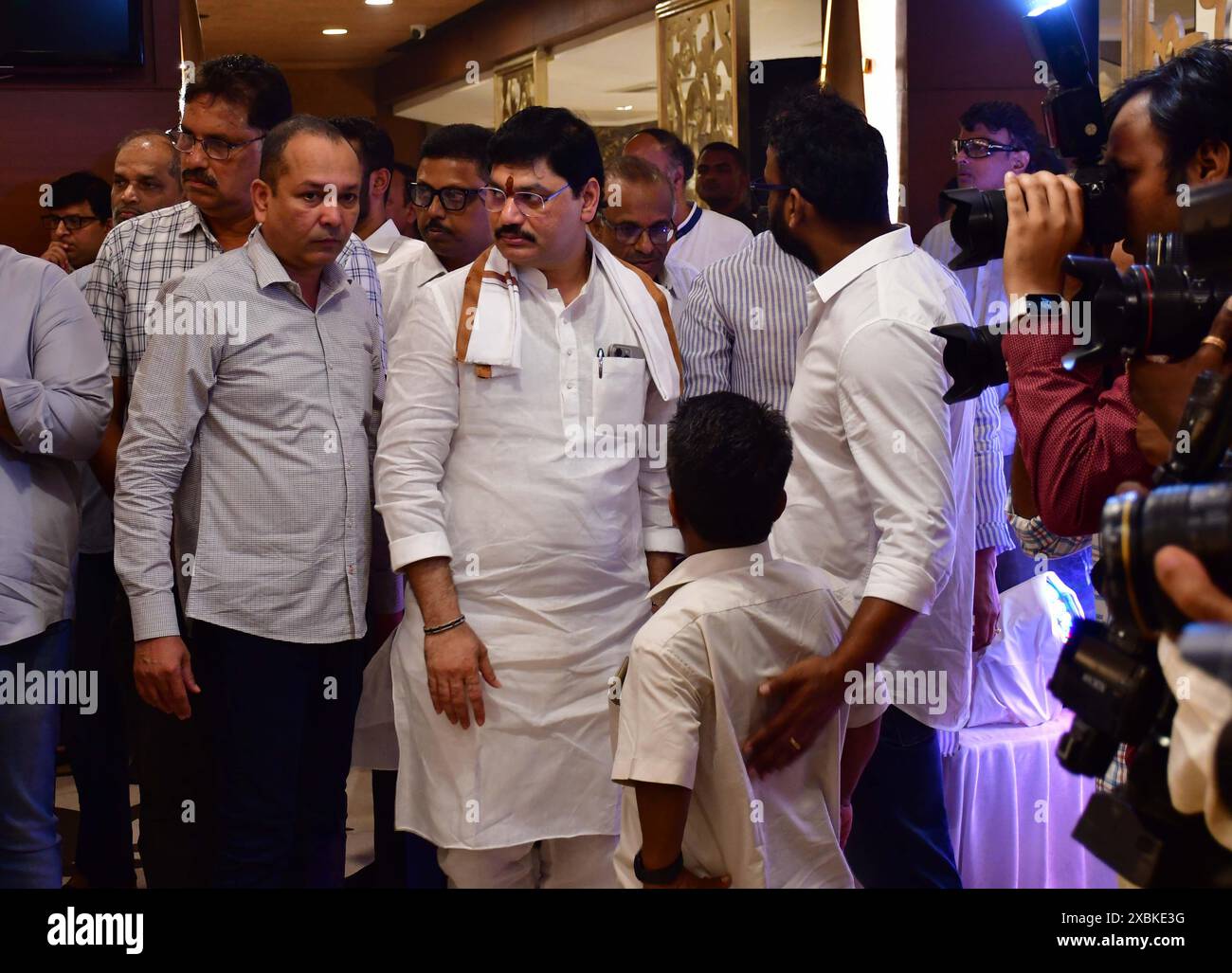 MUMBAI, INDIA - JUNE 12: NCP (Ajit Pawar Faction) leader Dhanajay Munde ...